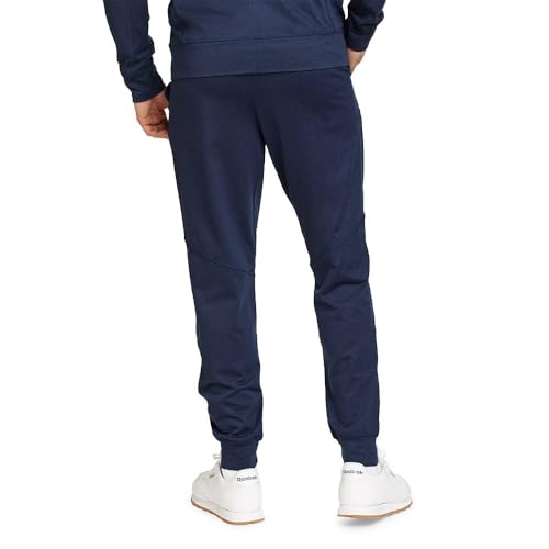 Eddie Bauer Men's Reso Tech Sweat Joggers, Navy Heather, Large