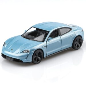 tokaxi 1/36 scale porsche taycan turbo diecast car models,pull back vehicles toy cars,cars gifts for boys girls