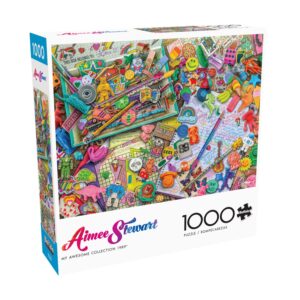 Buffalo Games - Aimee Stewart - My Awesome Collection 1989-1000 Piece Jigsaw Puzzle