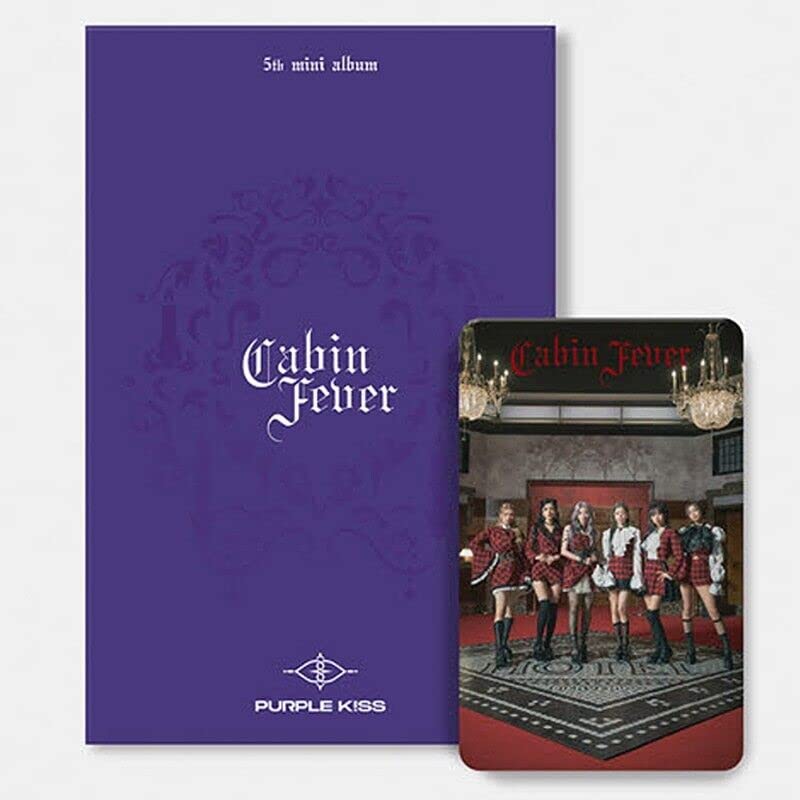 PURPLE KISS CABIN FEVER 5th Mini Album (POCA ALBUM Ver.) K-POP SEALED