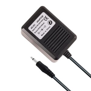 power supply for atari 2600, ac power cord adapter compatible with atari 2600 system console 9v/850ma us plug