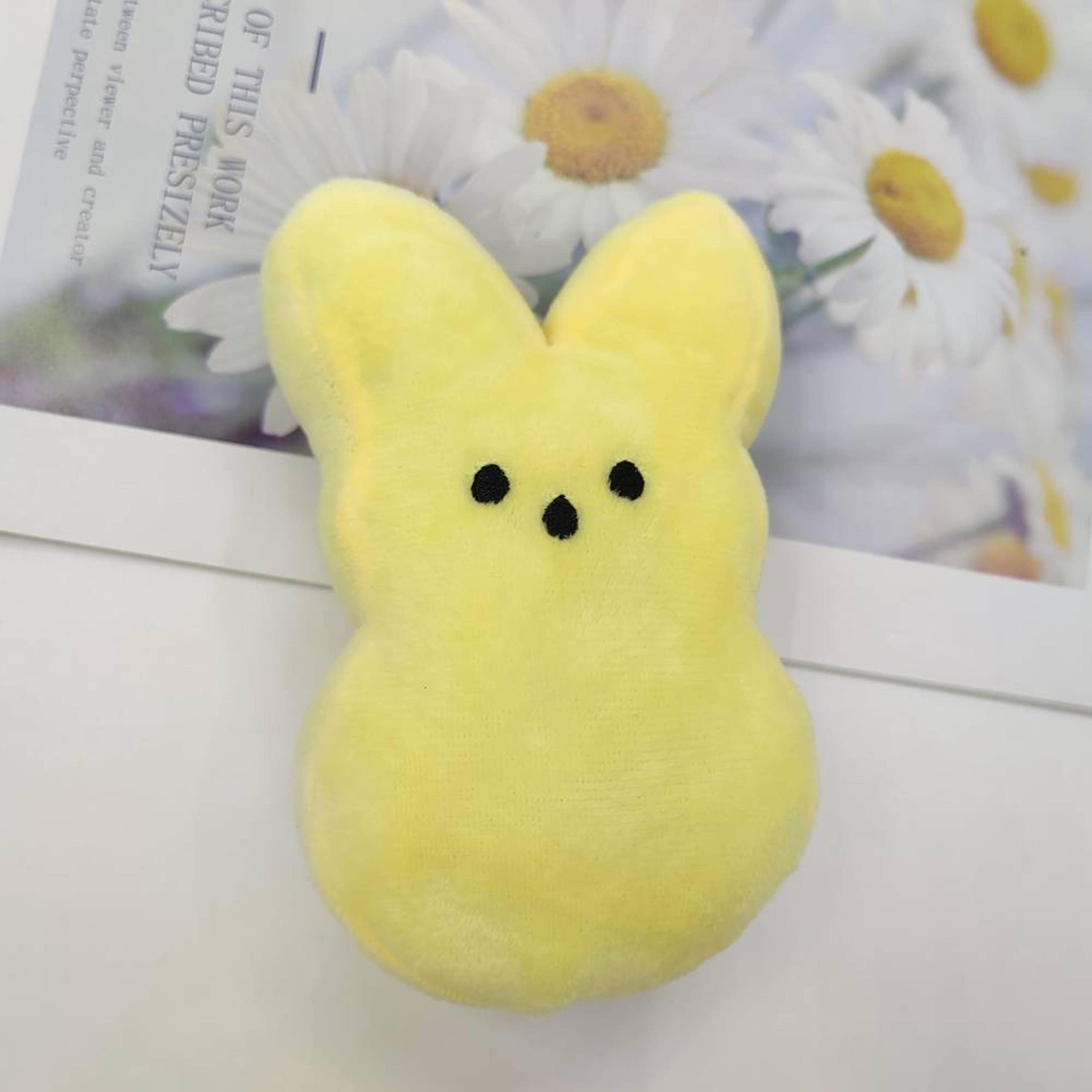 Easter Rabbit Stuffed Plush Bundle, 5.85in/15cm, Soft Plush Bunny Animal Doll, Cute Bunny Gift, Toys, Easter Decorations, 6 Color Pack