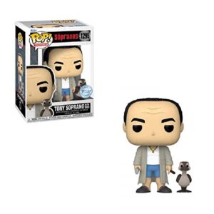 Funko The Sopranos Tony Soprano with Duck Pop Exclusive Bundled with Pop Protector 1295