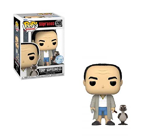 Funko The Sopranos Tony Soprano with Duck Pop Exclusive Bundled with Pop Protector 1295