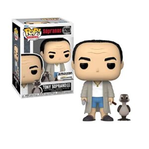 Funko The Sopranos Tony Soprano with Duck Pop Exclusive Bundled with Pop Protector 1295