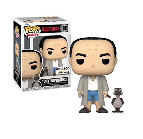 Funko The Sopranos Tony Soprano with Duck Pop Exclusive Bundled with Pop Protector 1295