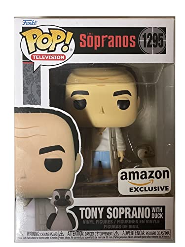 Funko The Sopranos Tony Soprano with Duck Pop Exclusive Bundled with Pop Protector 1295