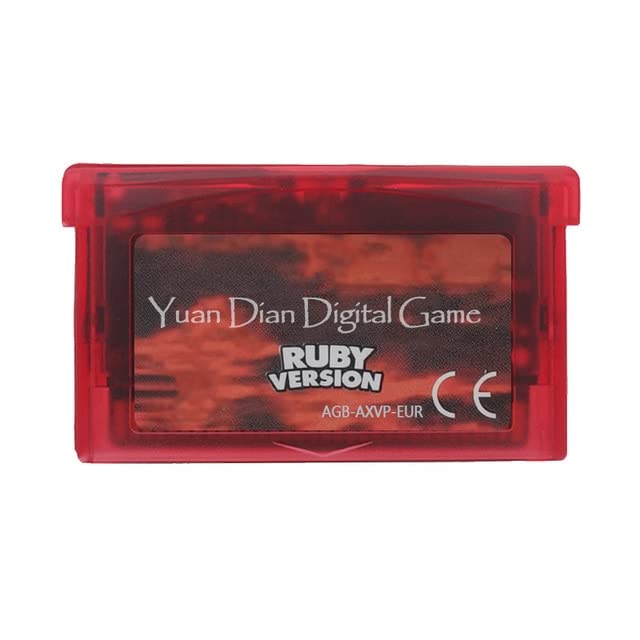 Pokeon Game Card GBA Series ENG OR ESP Language Advance Classic Game Collection Video Game Cartridge Console Card NDSL GB GBC GBM GBA SP-RUBY ESPANOL