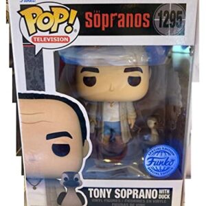 Funko The Sopranos Tony Soprano with Duck Pop Exclusive Bundled with Pop Protector 1295