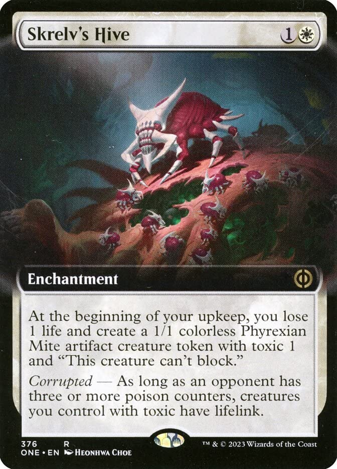 Magic: the Gathering - Skrelv's Hive (376) - Extended Art - Phyrexia: All Will Be One