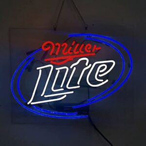 prouten 20in millers lite neon sign acrylic home gift artwork wall decor neon light