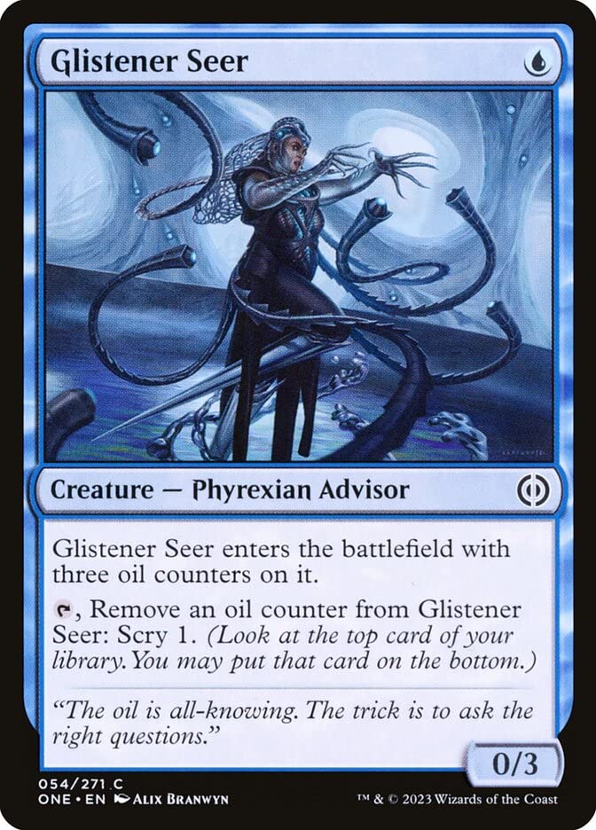 Magic: the Gathering - Glistener Seer (054) - Phyrexia: All Will Be One