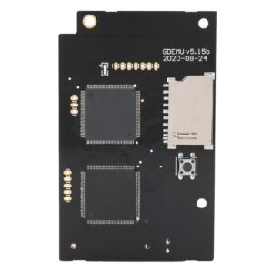 gdemu optical drive emulation board, v5.15b replacement for dreamcast va1 console, no soldering, fast game reading speed