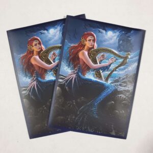 Fantasy North - Allamorra - Alluring Siren - 100 Smooth Matte TCG Trading Card Sleeves - Fits Magic MTG Commander Pokemon and Other Card Games - Playing Card Sleeves