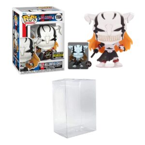 funko pop! bleach - fully-hollowfied ichigo chase bundled with a byron's attic pop protector (bafpb42336)