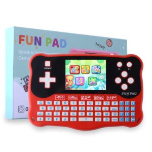 kids tablet/baby learning pad with 102 activities/toddler tablet with abc/words/music/math interactive educational electronic toys gifts handheld game for preschool boys girls ages 3-12