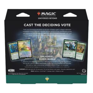 Magic: The Gathering The Lord of The Rings: Tales of Middle-Earth Commander Deck 3 + Collector Booster Sample Pack