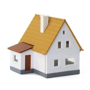 one set n scale 1:160 model village house assembled model architectural building layout jzn03y