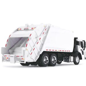 first gear white: mack lr with mcneilus merdian rear load body