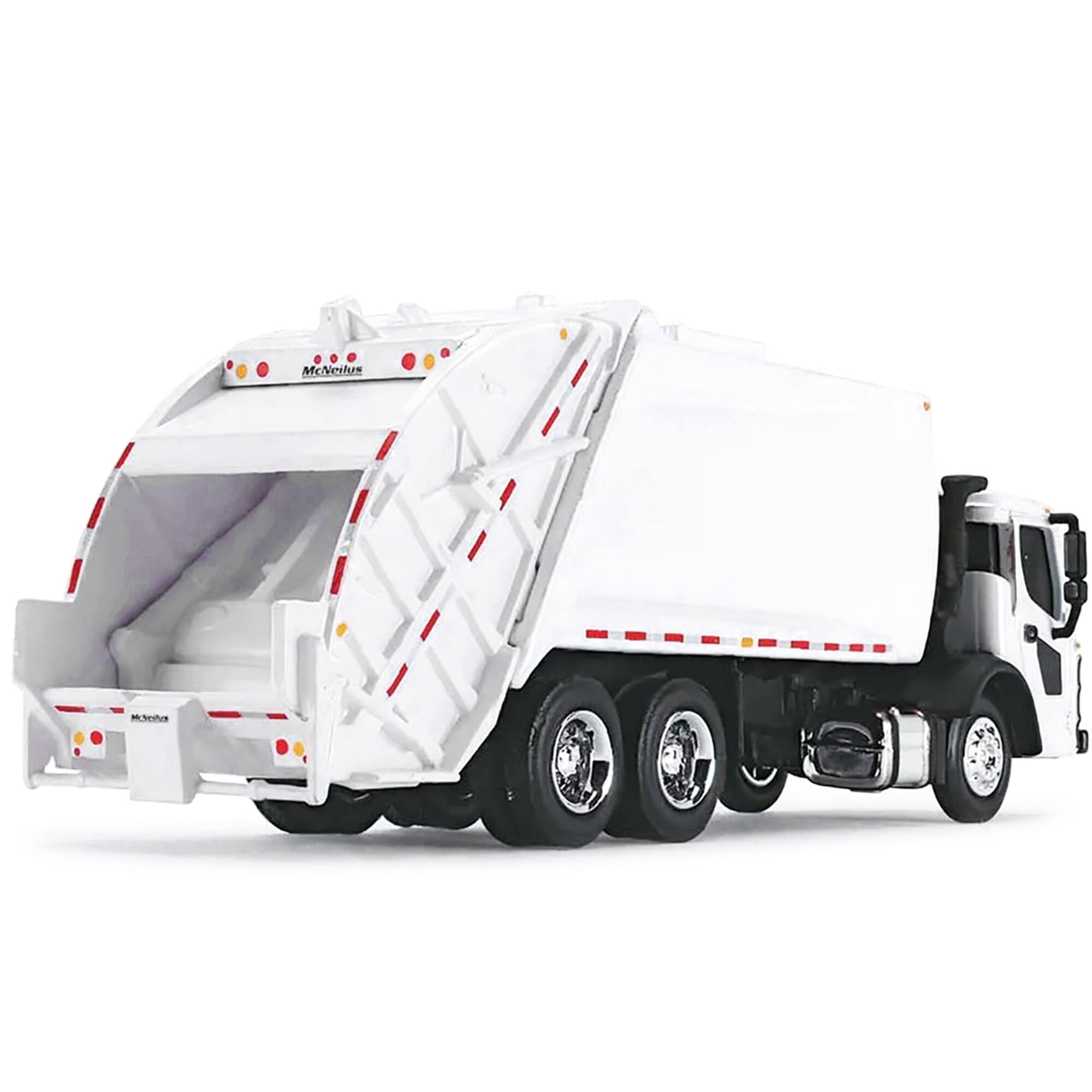 First Gear White: Mack LR with McNeilus Merdian Rear Load Body