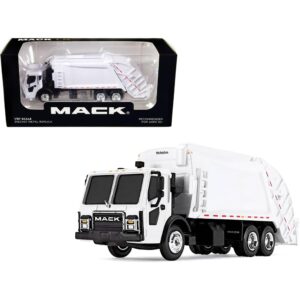 First Gear White: Mack LR with McNeilus Merdian Rear Load Body