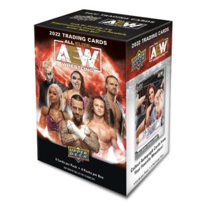 aew upper deck 2022 trading cards - (blaster box of 8 packs)