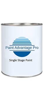 paint advantage pro paint for miller waste 67826 brown quart of single stage automotive paint