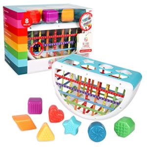 be amazing! toys sense & grow rocker & shape sorter toy