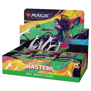 magic the gathering commander masters set booster box - 24 packs (360 magic cards)