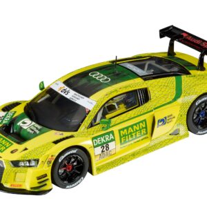 Carrera 27703 Audi R8 LMS GT3 Mann-Filter Land Motorsport No.28 1:32 Scale Analog Slot Car Racing Vehicle Evolution Slot Car Race Tracks