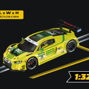 Carrera 27703 Audi R8 LMS GT3 Mann-Filter Land Motorsport No.28 1:32 Scale Analog Slot Car Racing Vehicle Evolution Slot Car Race Tracks