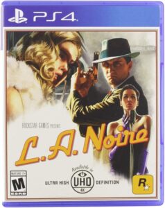 l.a. noire playstation 4 ps4 ps5 rockstar games crime thriller - brand new!