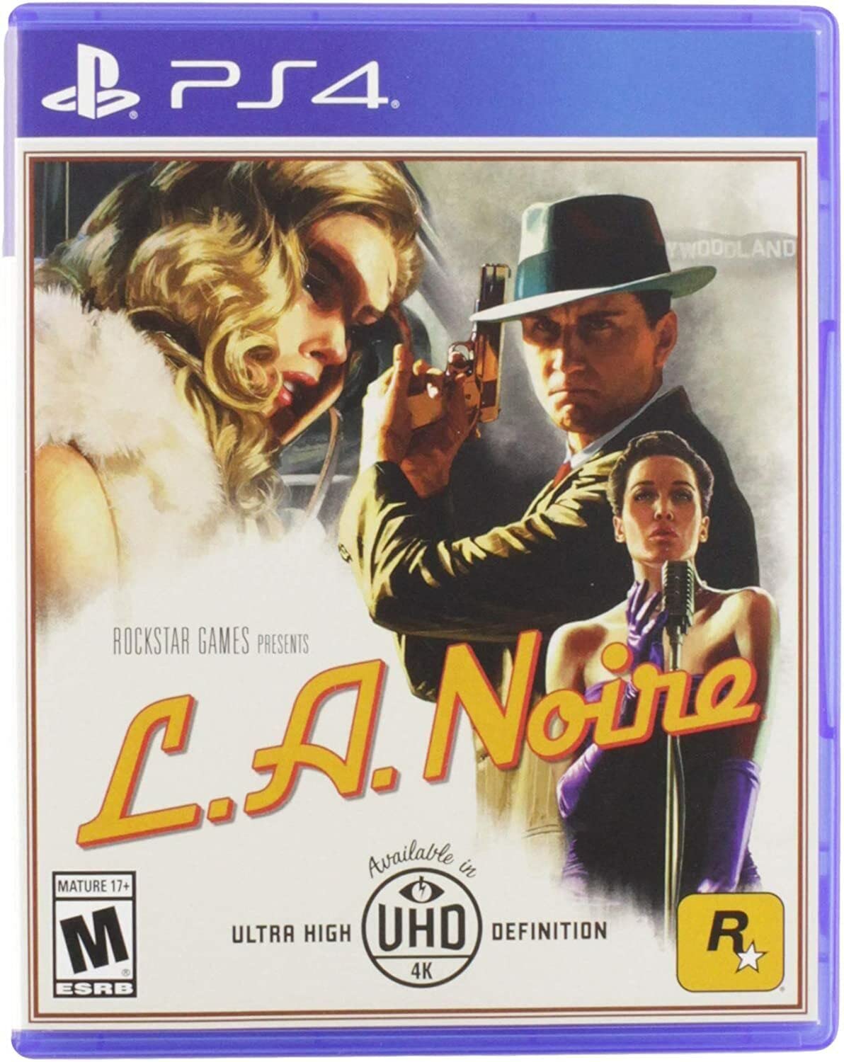 L.A. Noire Playstation 4 PS4 PS5 Rockstar Games Crime Thriller - Brand New!