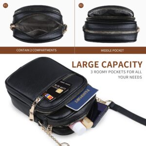 ACNFS Small Cell Phone Crossbody Bag Mini Shoulder Bag Purses for Women With Adjustable Shoulder Straps