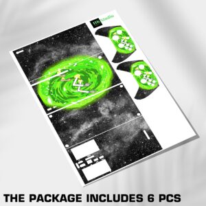 HK Studio Magic Portal Decal Sticker Skin to Cover X-Box Series X with No Bubble, Waterproof, Full Protection - Including 2 Controller Skins and Console Skin