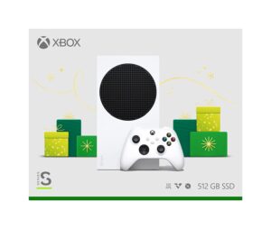 xbox series s 512gb all digital holiday console (renewed)