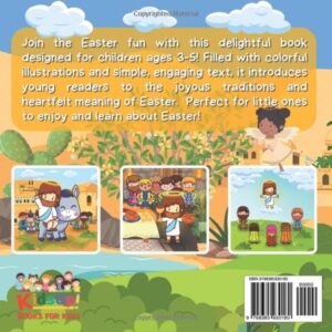 Easter Story about Jesus for Little Boys and Girls: A Simplified Bible Storybook with Large Pictures for Toddlers and Kids Ages 3-5 (Christian Stories for Kids)