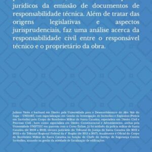 ASPECTOS JURÍDICOS DA EMISSÃO DE DOCUMENTOS DE RESPONSABILIDADE TÉCNICA: Uma análise acerca da responsabilidade civil entre responsável técnico e proprietário da obra (Portuguese Edition)