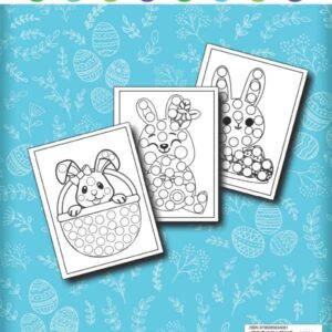 Easter Basket Stuffers For Toddler: Easter Dot Markers Activity Book For Toddlers