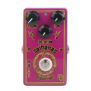 caline cp-501s salhanas distortion guitar effect pedal for electric guitar and bass