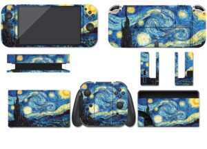 sadskins full wrap skin for switch oled anime switch oled protector skin cover matte vinyl decal stickers（only switch oled）