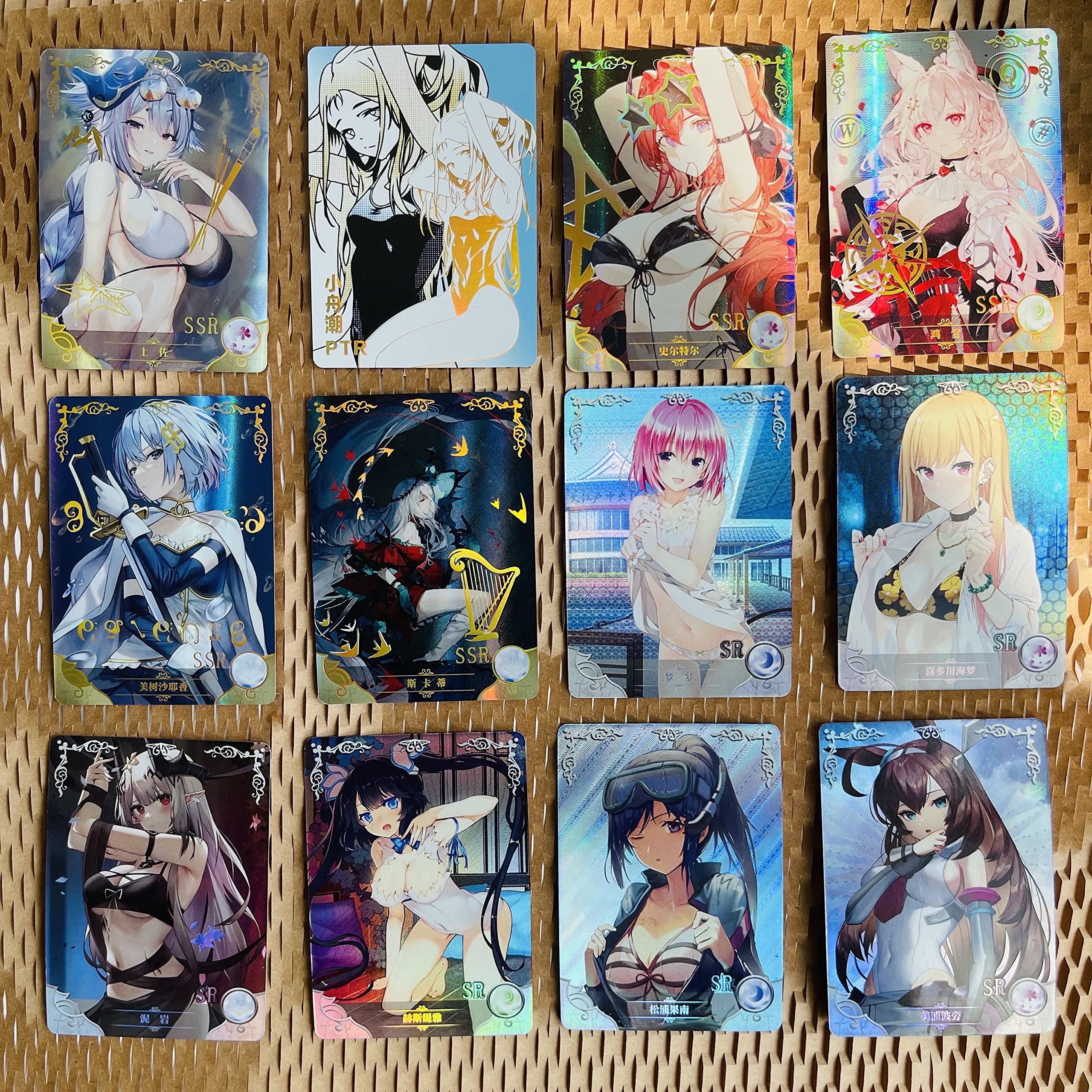 Goddess Story TCG, Goddess Story Booster Box，Collection Cards Playing Cards 180 PCS of Box (NS-2M08)