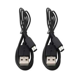 BLUE ELF 2-Pack USB Charger Charging Cable Cord Replacement for NES 3DS 2DS DSi 3DSXL 2DSXL DSiXL NDSi, US Ship