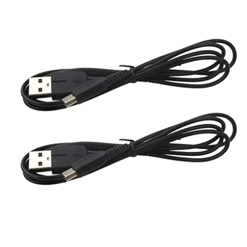 BLUE ELF 2-Pack USB Charger Charging Cable Cord Replacement for NES 3DS 2DS DSi 3DSXL 2DSXL DSiXL NDSi, US Ship