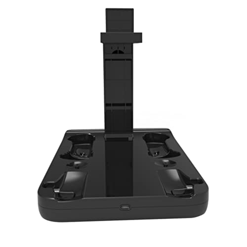 HikTop for PSVR2 PS5 Controllers Charging Station, VR Headset Bracket Storage Stand for PS VR2 Move Showcase