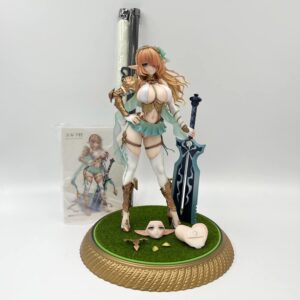 SAOPAN Anime Girl Figure Original Character Elf Cecile - 1/6 Action Figure Home Decor Collectible Figurines Model Toy Gifts Box Packing (Luxury Soft Ver.)