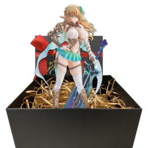 saopan anime girl figure original character elf cecile - 1/6 action figure home decor collectible figurines model toy gifts box packing (luxury soft ver.)