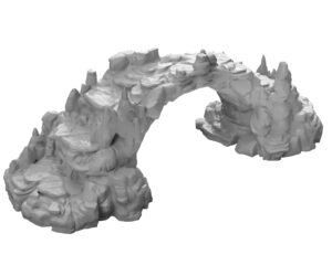 goblin grotto bridge dnd terrain for dungeons and dragons terrain, d&d, pathfinder, warhammer 40k, miniatures, d and d, dungeons and dragons gifts, dungeon master