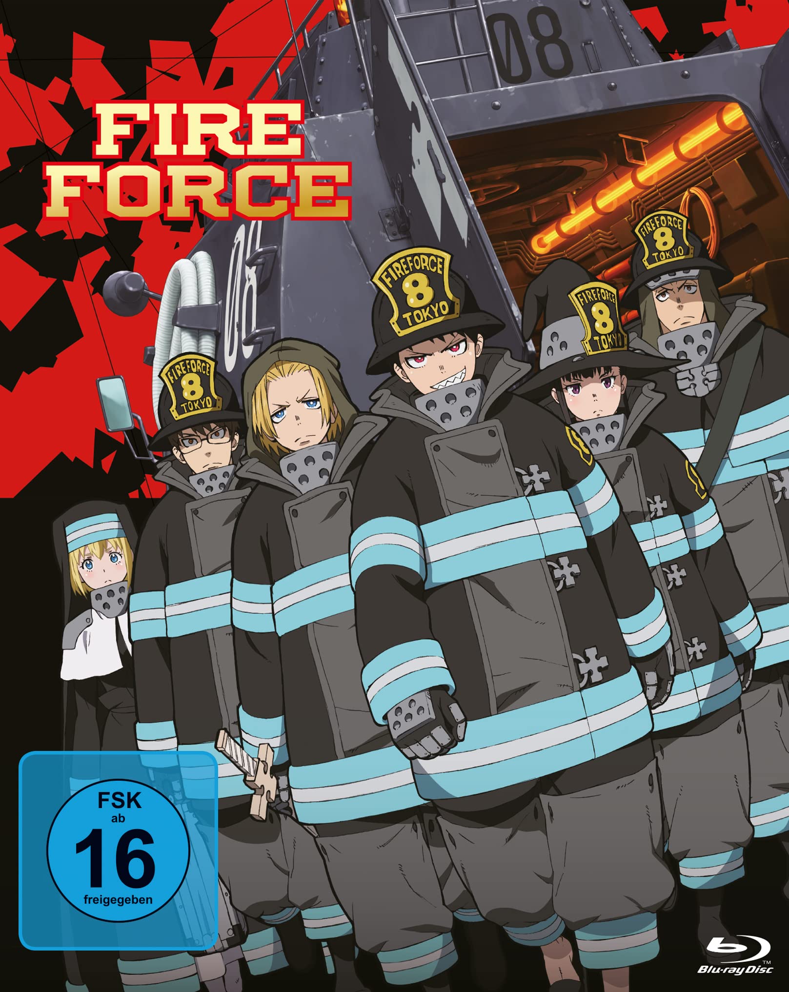 Fire Force - Staffel 1 - Komplettset - [Blu-ray]