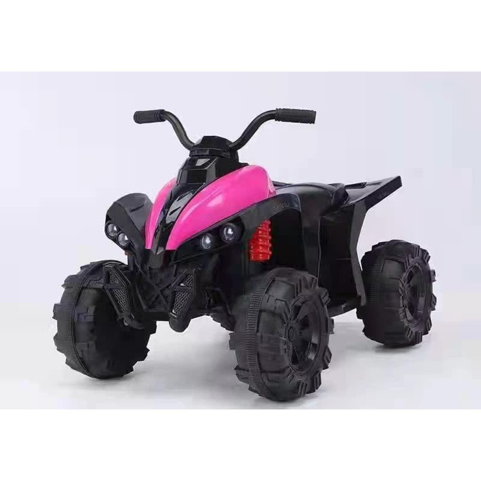 12V Electric Cars for Kids,with Metal Spring Suspensions Kids Electric Car,Soft Braking, Music,LED Lights 4 Wheeler Ride On ATV for Kids Electric Cars，for Boys Girls 4 Wheeler Power Wheels for Kids